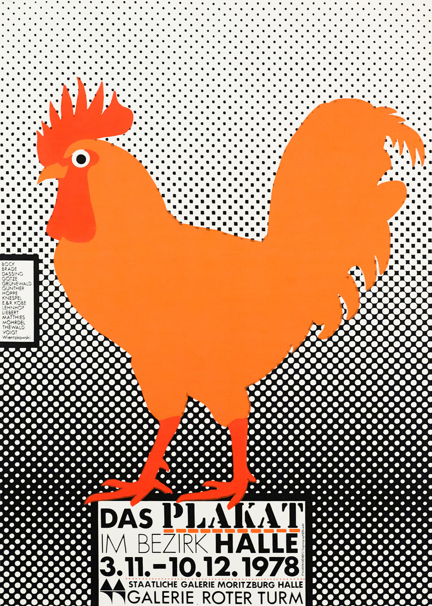 Helmut Brade poster, Das Plakat | Grafa Gallery