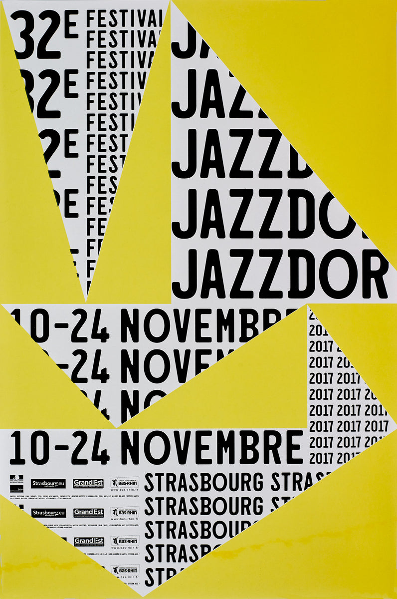 Helmo poster, Jazzdor Festival Strasbourg | Grafa Gallery